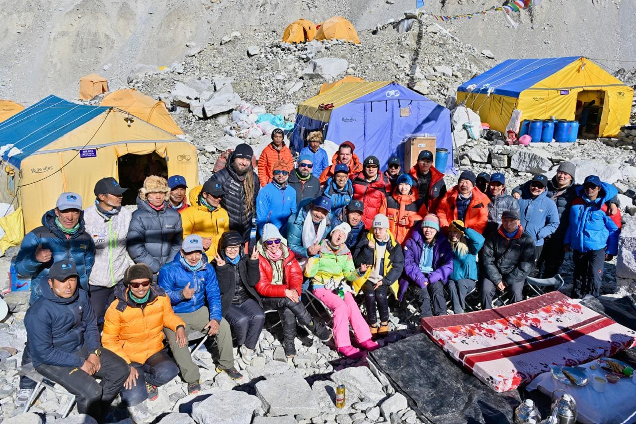 Imagine Nepal's International Team: First Everest Summit of 2024 Achieved